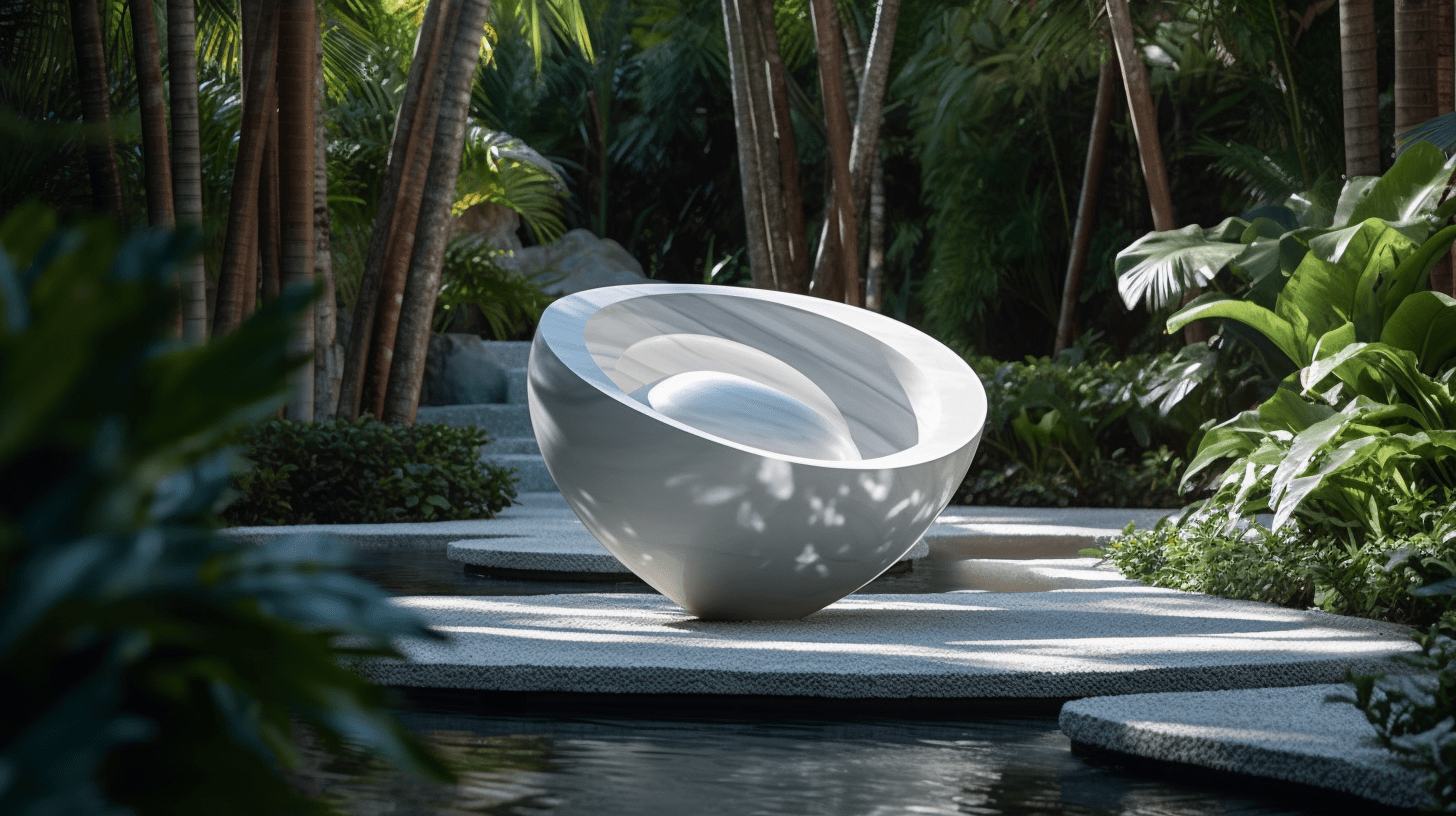Captivating Allure of White Sculptures in Private Homes of Florida ...